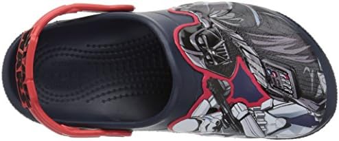 Amazon.com | Crocs Kids' Boys and Girls Star Wars Dark Side Clog ...