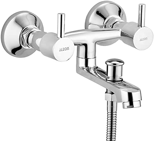 ALTON ALM35020, Modern Wall Mixer For Bathroom With 5-Function Hand ...