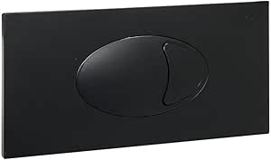 Noir Black Flush Plate | Matt Black | Cistern Button | Toilet Button ...