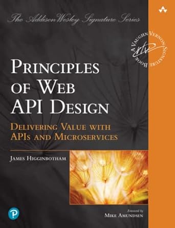 Principles of Web API Design: Delivering Value with APIs and ...