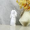 Amazon.com: YHHRESINHOME 11-inch Tall Resin Bunny Statue - Hand-Painted ...