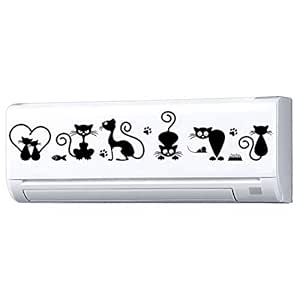 Decopix 'ac Sticker Fridge Sticker Wall Sticker Split Ac Stickers Air ...