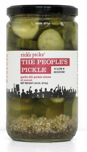 Amazon.com : Rick's Picks, The People's Pickle, 24 Ounce Jar : Dill ...