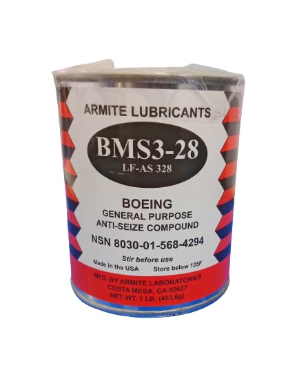 Armite LF-AS 328 Boeing Anti-Seize Compound 1Lb Can (Meets BMS 3-28A ...