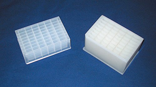 PORVAIR SCIENCES 043516 Microplaque, 7 mL, 48 puits carrés, fond V ...