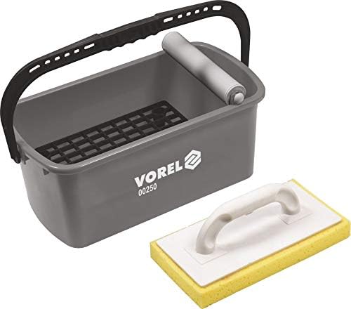Vorel Professional Tile Wash Set 10 litres 4 Pieces with Wheel ...