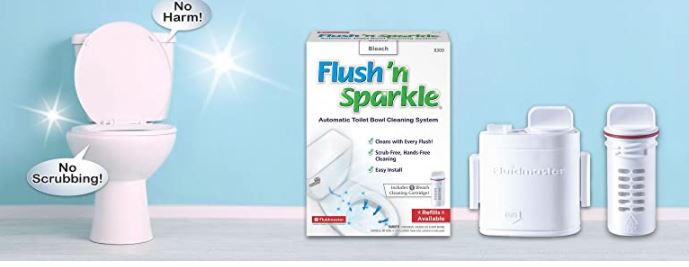 Snapklik.com : Fluidmaster 8300 Flush N Sparkle Automatic Toilet Bowl ...