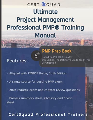 Buy Ultimate Project Management Professional PMP® Training Manual ...