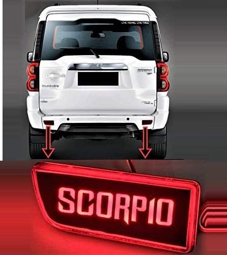 ETH Rear Bumper LED Non Matrix Reflector Brake Light For Scorpio Type A ...