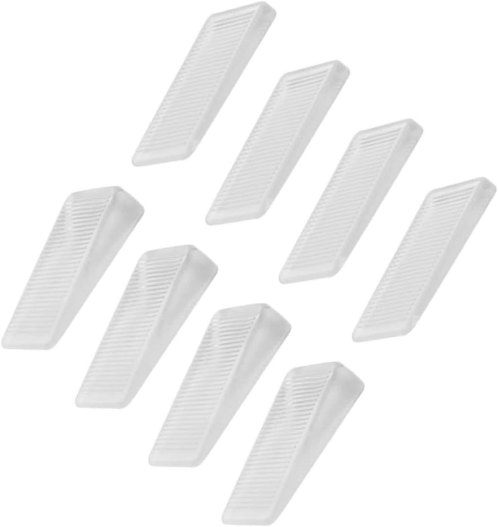 DOITOOL 8pcs Stopper on Improvement PVC Leveler Furniture Transparent ...