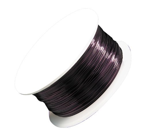 Amazon.com: Artistic Wire Beading 22 gauge PURPLE Wrapping 15 yds 45ft