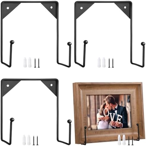 Amazon.com: Mocoum 4 Pack Wall Mount Plate Display Stands, Medium Wall ...