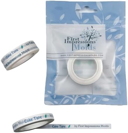 Amazon.com: Food Safe Cake Tape Sm. 1/4 inch by First Impressions Molds ...