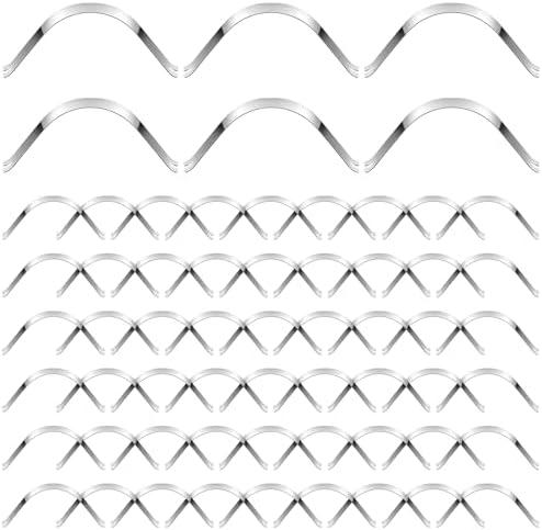 Wonderjune 100 Pcs Spring Clips Picture Frame Clip Bulk 85x9mm Photo ...