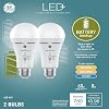 Amazon.com: GE LED+ Backup Battery LED Light Bulbs, A21 Rechargeable ...