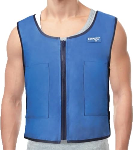 FlexiFreeze Ice Vest, Best Body Cooling Device with 96 Cubes