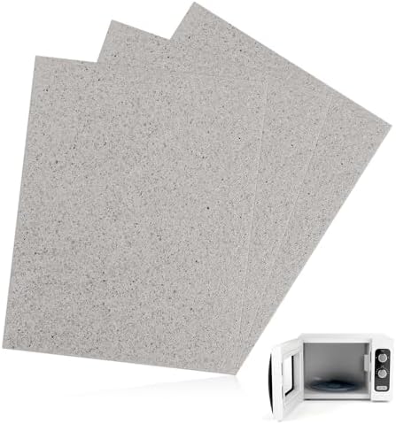 4-Piece Universal Microwave Mica Sheet Set - 13x13cm Waveguide Cover ...