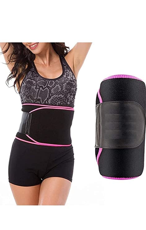 AQ Unisex Lumbar Support Waist Trainer Slim Belt, Back Brace for Lower ...