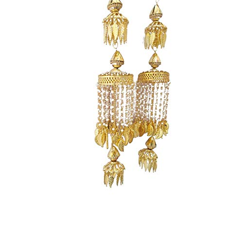 Buy SMRITI BRIDAL Traditional Design Wedding Bridal Kalere/Kaleera Hand ...