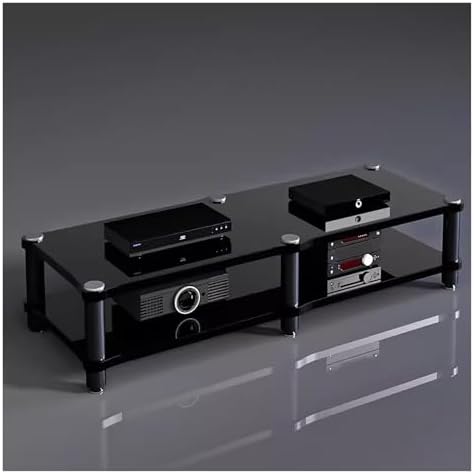 Rack AV Shelf Gaming Shelf Media Stand Audio Rack Portable Media ...