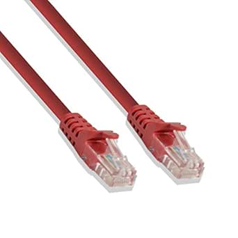Amazon.com: LOGICO Best 10ft Cat6 Cable Ethernet LAN Network RJ45 Patch Cord Internet Red (50 ...