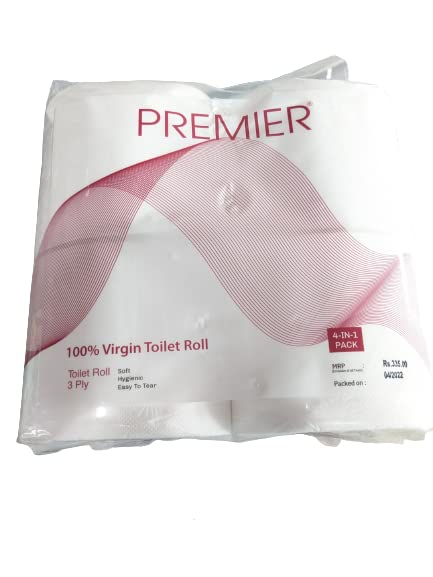 Generic, Premier Toilet tissue (Pack of 8) : Amazon.in: Health ...