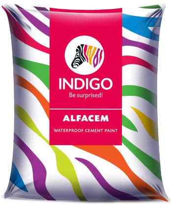 Indigo Be Surprised Alfacem Waterproof Cement Paint 1ltr : Amazon.in ...