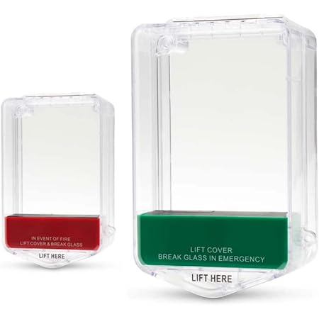 SecureMyDoor Call Point Cover Protector Stopper with Sounder Alarm ...