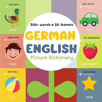 My first bilingual book german, My first words in german, German ...