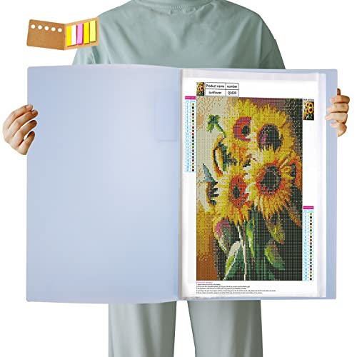 Snapklik.com : A3 Portfolio Folder For Artwork,Diamond Painting Storage ...