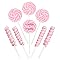 Amazon.com : Pink Candy - 18g Swirl And 12g Twisty Lollipops - 24 ...