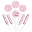Amazon.com : Pink Candy - 18g Swirl And 12g Twisty Lollipops - 24 ...