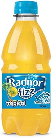Radnor Fizz Tropical (24x330ml) : Amazon.co.uk: Grocery