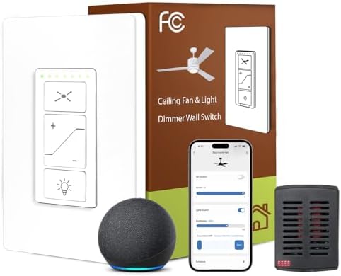 Amazon.com: Ceiling Fan Remote Control Kit, Universal Smart WiFi ...