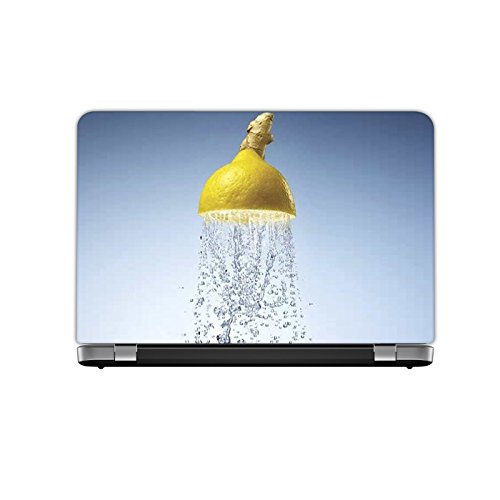Elmax India Lemon Shower Laptop skin for 17 inches Laptop, Compatible ...