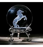 Amazon.com: 60mm Tree of Life Crystal Ball with Stand 3D Laser Engraved ...