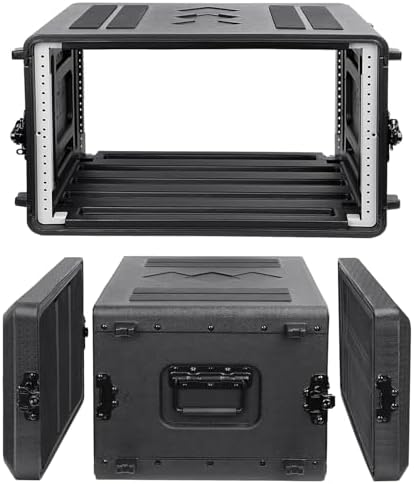 Amazon.com: Diandian 6U Rack Case Standard 17" Depth, 19" Rackmount ...