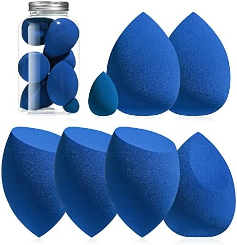 Amazon.com : Makeup Sponge Set BS-MALL 6 Pcs blender sponge for Liquid ...