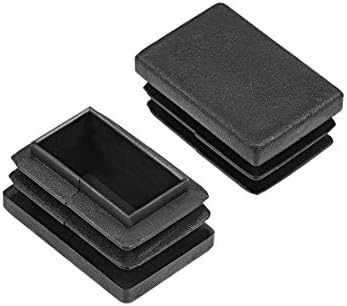 uxcell Plastic Plug End Caps 30mm x 20mm Rectangular Furniture Table ...