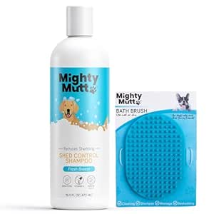 Amazon.com: Mighty Mutt Shed Control Shampoo – Deshedding Dog Shampoo ...
