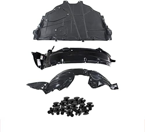 Amazon.com: Parts N Go Fender Liner & Lower Engine Under Cover Set w ...