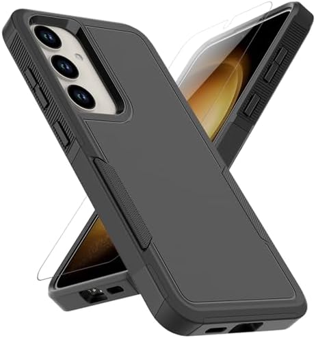 Amazon.com: for Samsung Galaxy S25 Plus Case: Dual Layer Protective Heavy Duty Cell Phone Cover ...