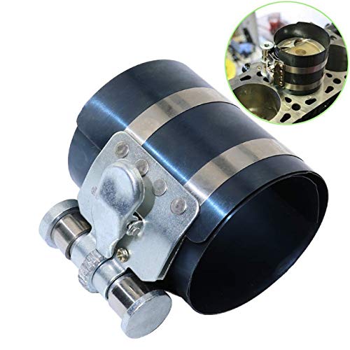 Snapklik.com : 3 Inch Piston Ring Compressor Tool, Adjustable Ratchet ...