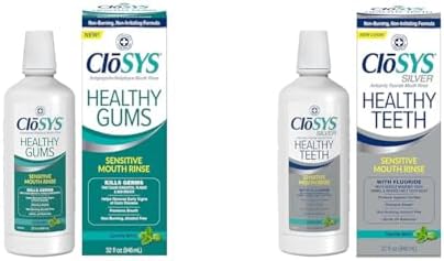 Amazon.com : CloSYS Healthy Gums Oral Rinse Mouthwash - 32 Fl Oz ...