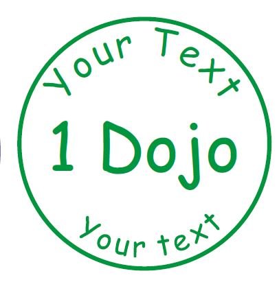 Personalised Dojo Teacher Reward Self inking Stamp - Various Ink ...