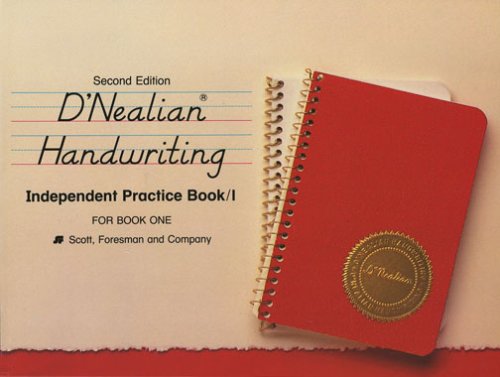 D'Nealian Handwriting, Independent Practice/Book 1: Various ...