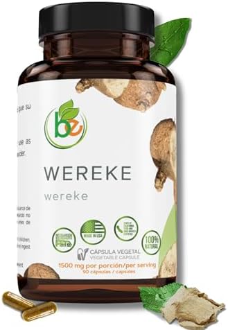Amazon.com: Wereke (Wereque Root) – 90 Vegan Capsules, 1500 mg per ...