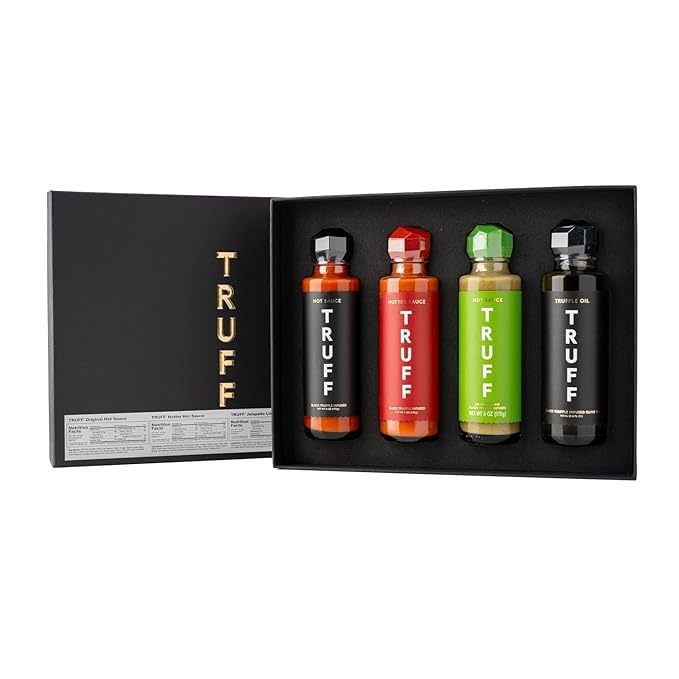 Amazon.com : TRUFF HOT SAUCES 4 PACK VARIETY 6 OZ HOLIDAY GIFT SET (HOT ...
