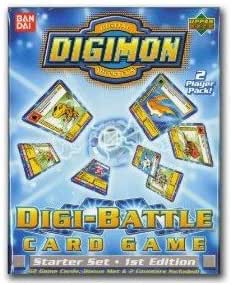 Digimon Digital Monsters Digi-Battle Card Game Starter Set 1st Edition ...