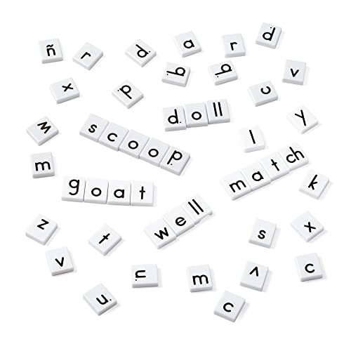 hand2mind Plastic Lowercase Alphabet Letter Tiles, Plastic Letters for ...